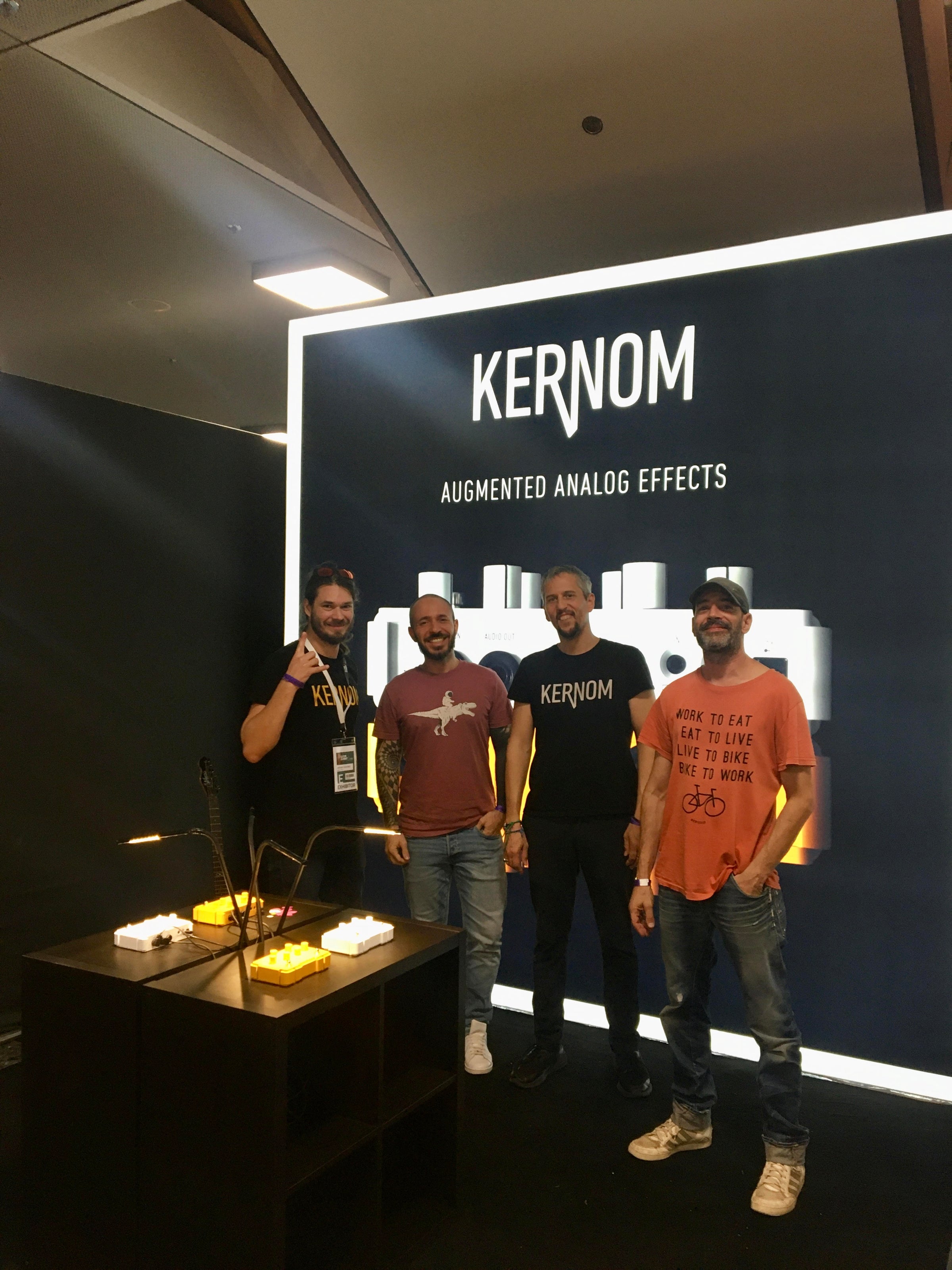 Kernom at Guitar Summit 2023 - KERNOM NEWS